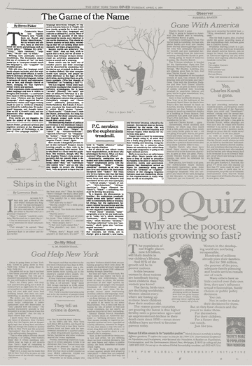 Steven Pinker — The Euphemism Treadmill – David Labaree on Schooling ...
