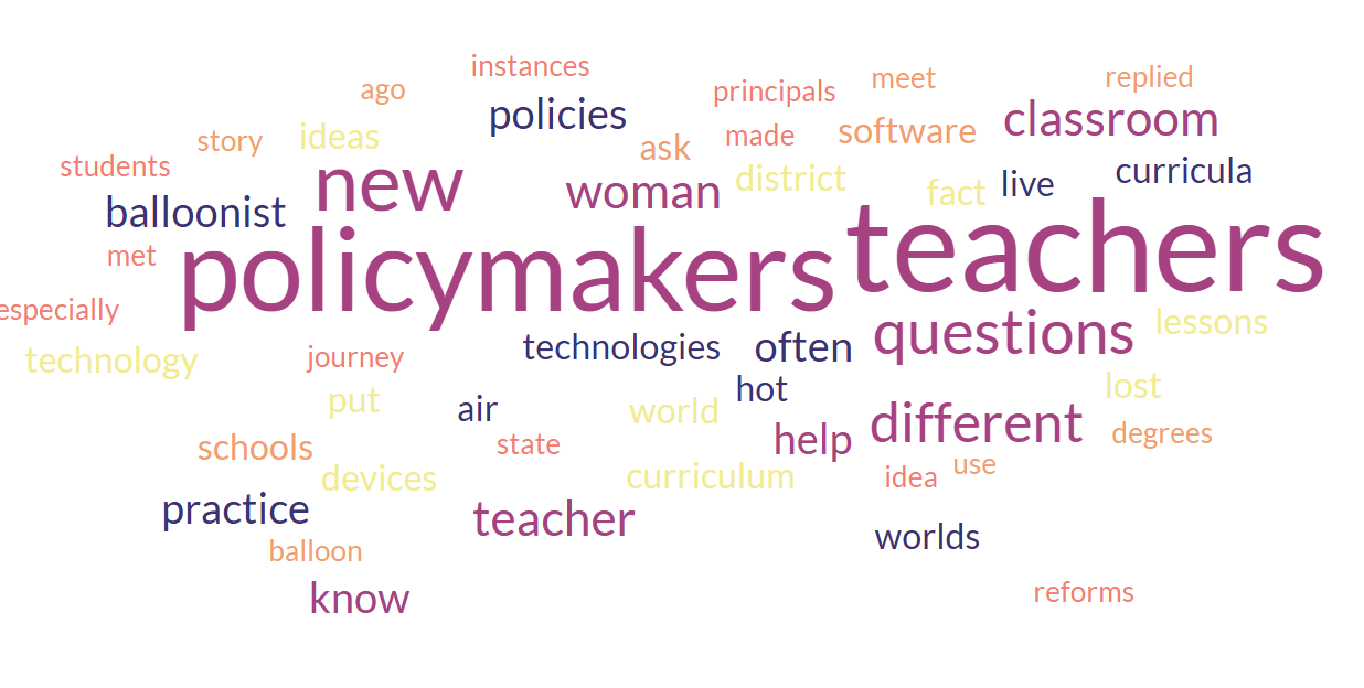 Larry Cuban — Policymakers and Teachers Live in Different Worlds ...